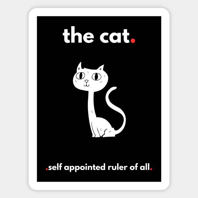 The Cat - Cat - Sticker | TeePublic