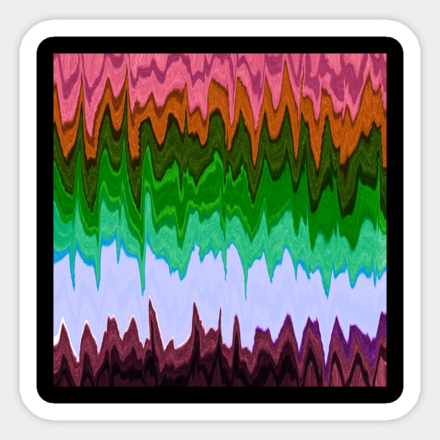 Aesthetic Warp - Aesthetic Art - Sticker | TeePublic