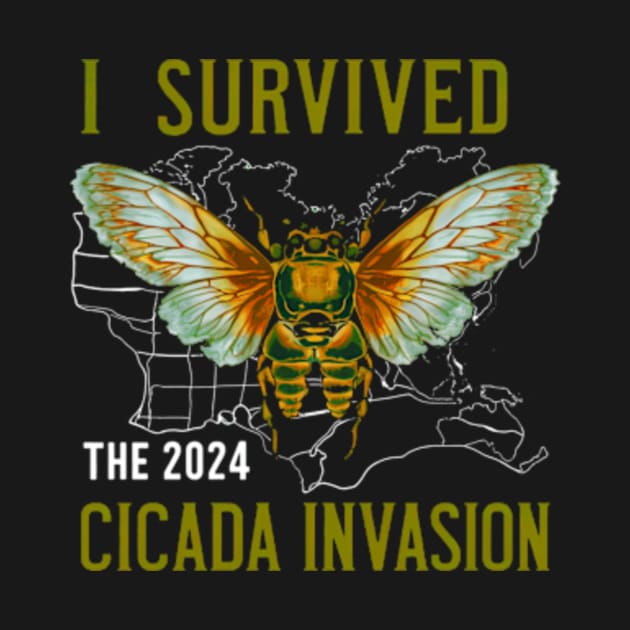 I Survived The 2024 Cicada Invasion Map For Cicada - I Survived Cicada ...