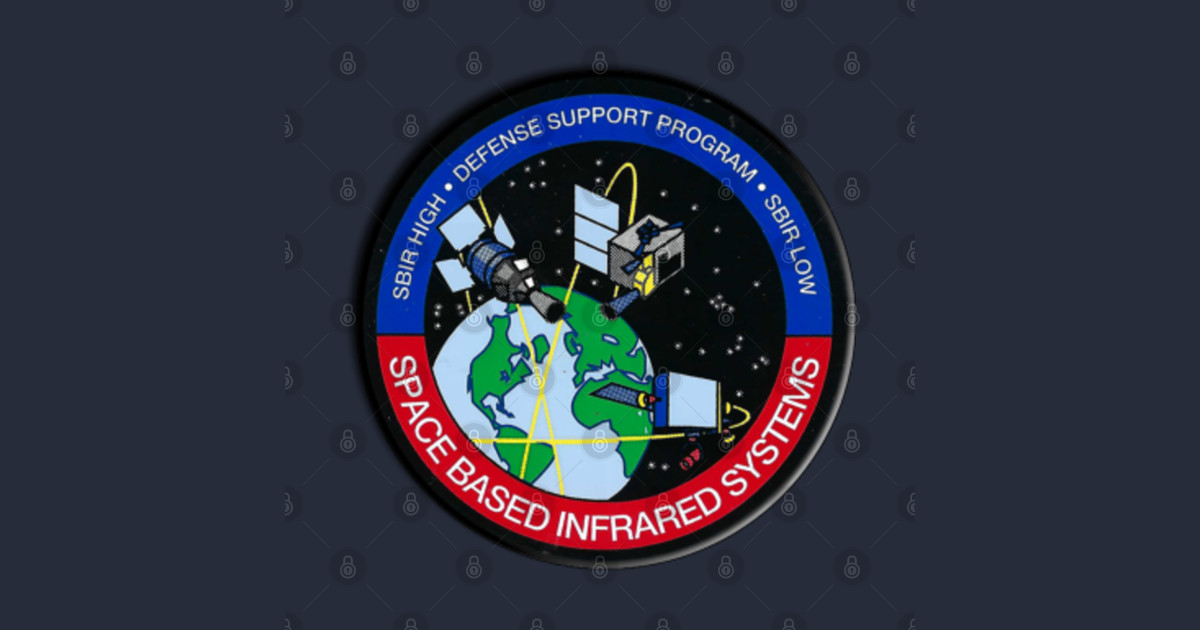 Vintage Space Based Infrared System Emblem - Sbirs - T-Shirt | TeePublic
