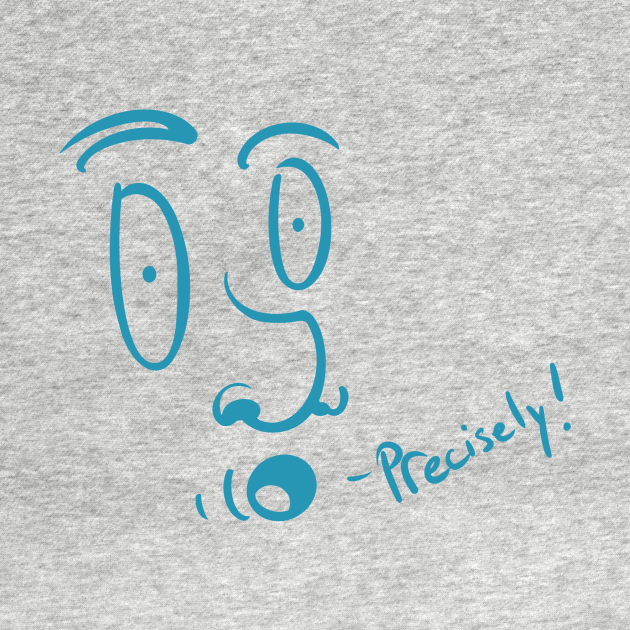 Precisely Logo - Precisely Clothing - Baseball T-Shirt | TeePublic