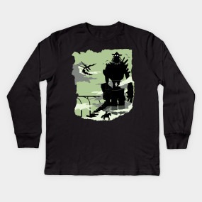 Silhouette of the Colossus - Colossus - T-Shirt | TeePublic