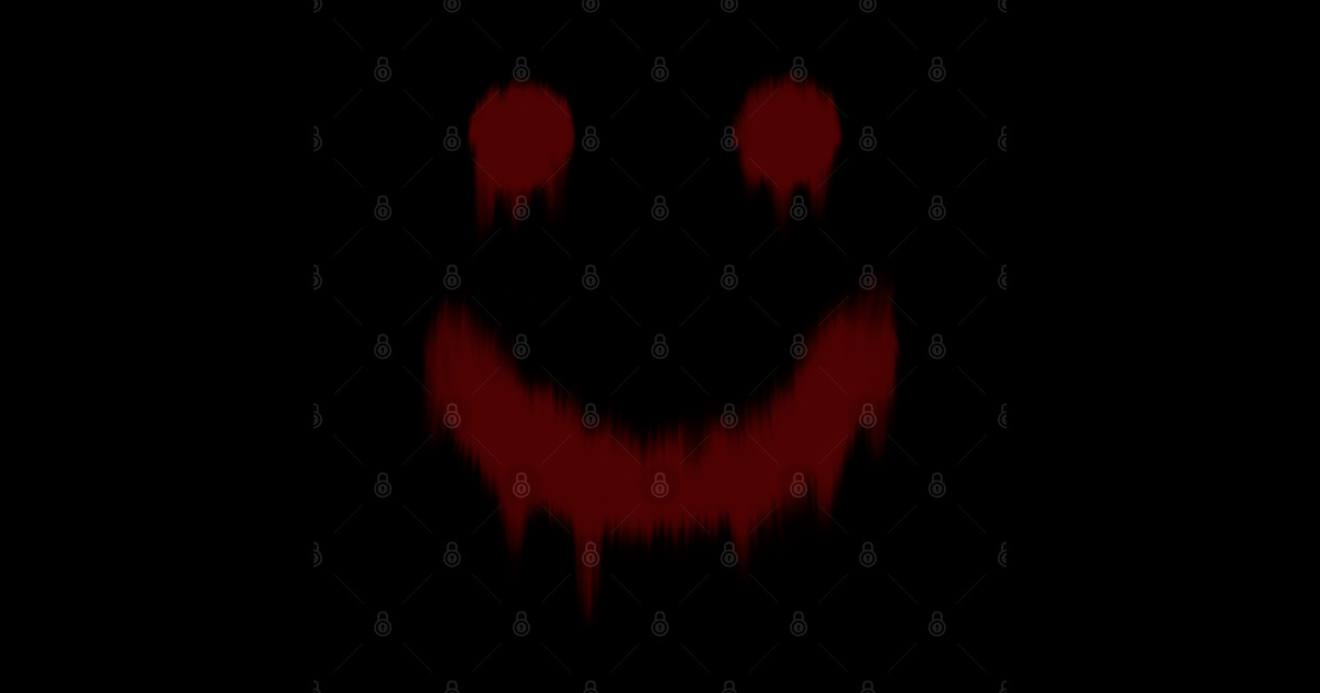 Bloody Smile - Smile - Sticker | TeePublic