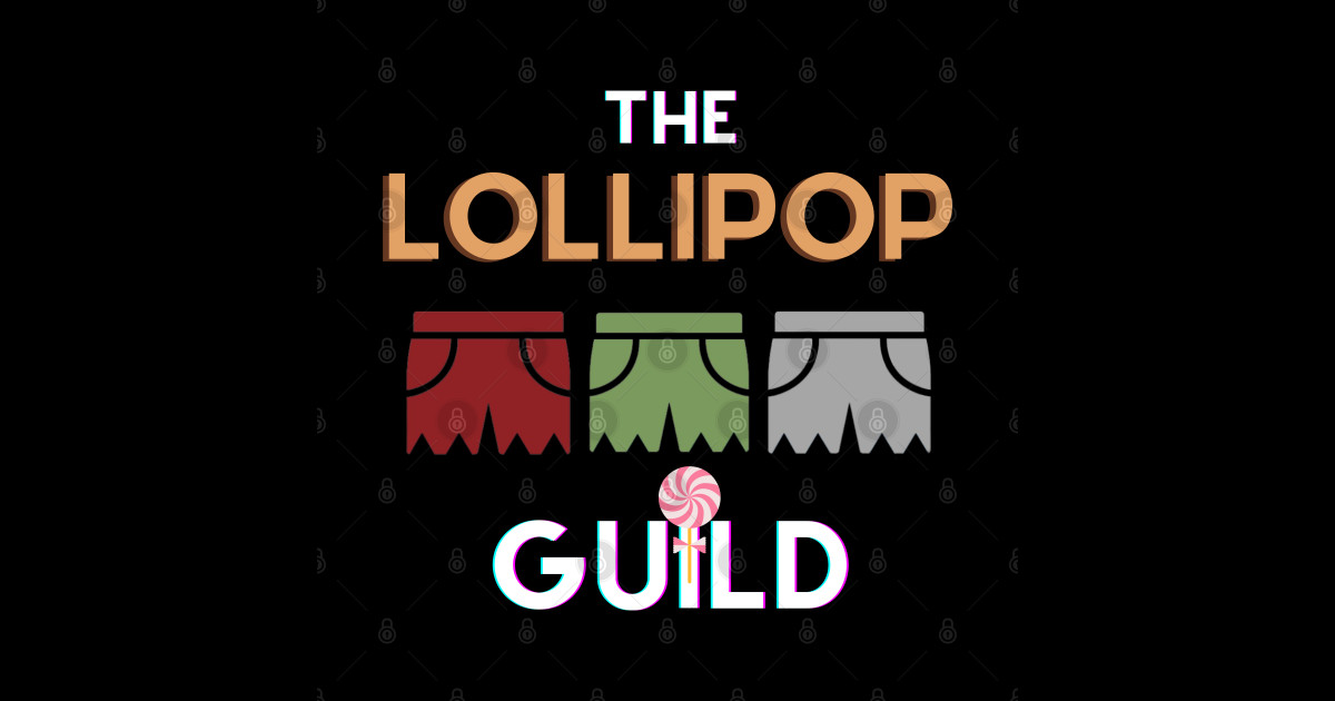 Lollipop Guild - Wizard Of Oz - Sticker | TeePublic
