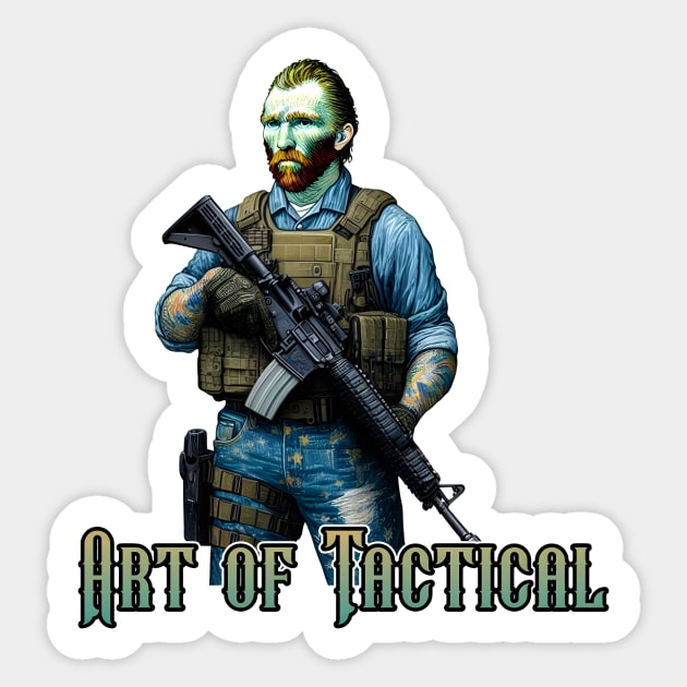 Art of Tactical - Tactical - Sticker | TeePublic