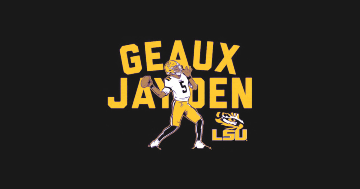 Jayden Daniels Geaux - Jayden Daniels - T-Shirt | TeePublic