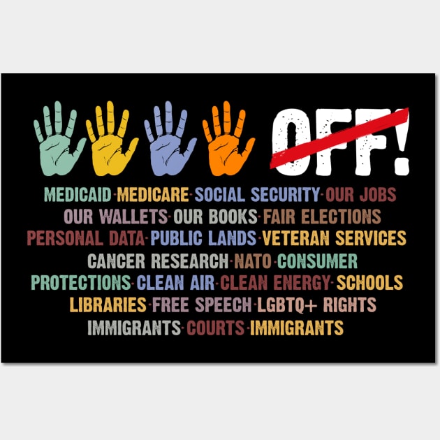 Hands Off Protest! Progressive Resistance Rainbow Rights - Hands Off ...