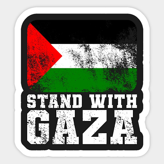 Palestine - Stand With Gaza - Palestine - Sticker | TeePublic