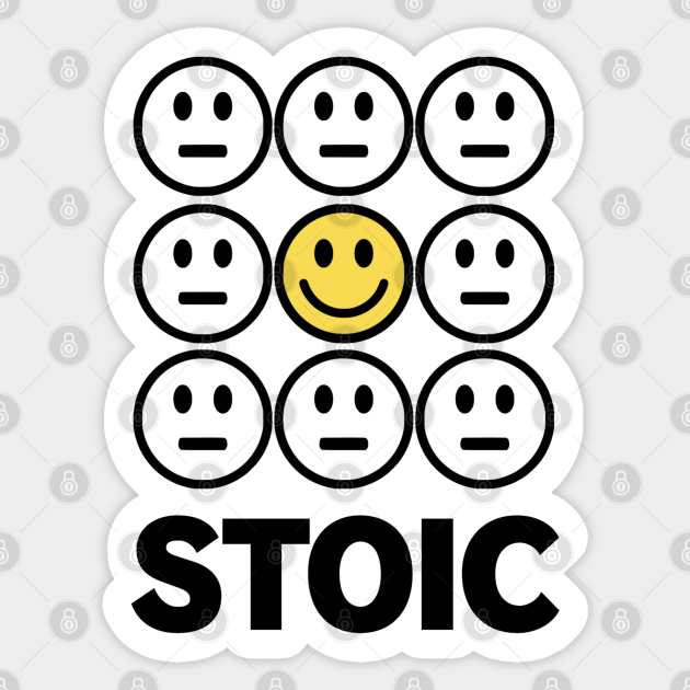 STOIC MINDSET V.3 - Stoicism - Sticker | TeePublic