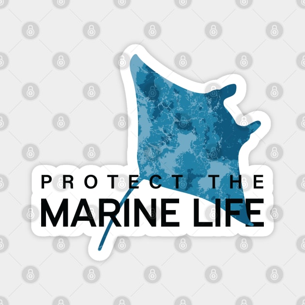 Aquatic Animal Protect and Respect Marine Life - Marine Life - Magnet ...