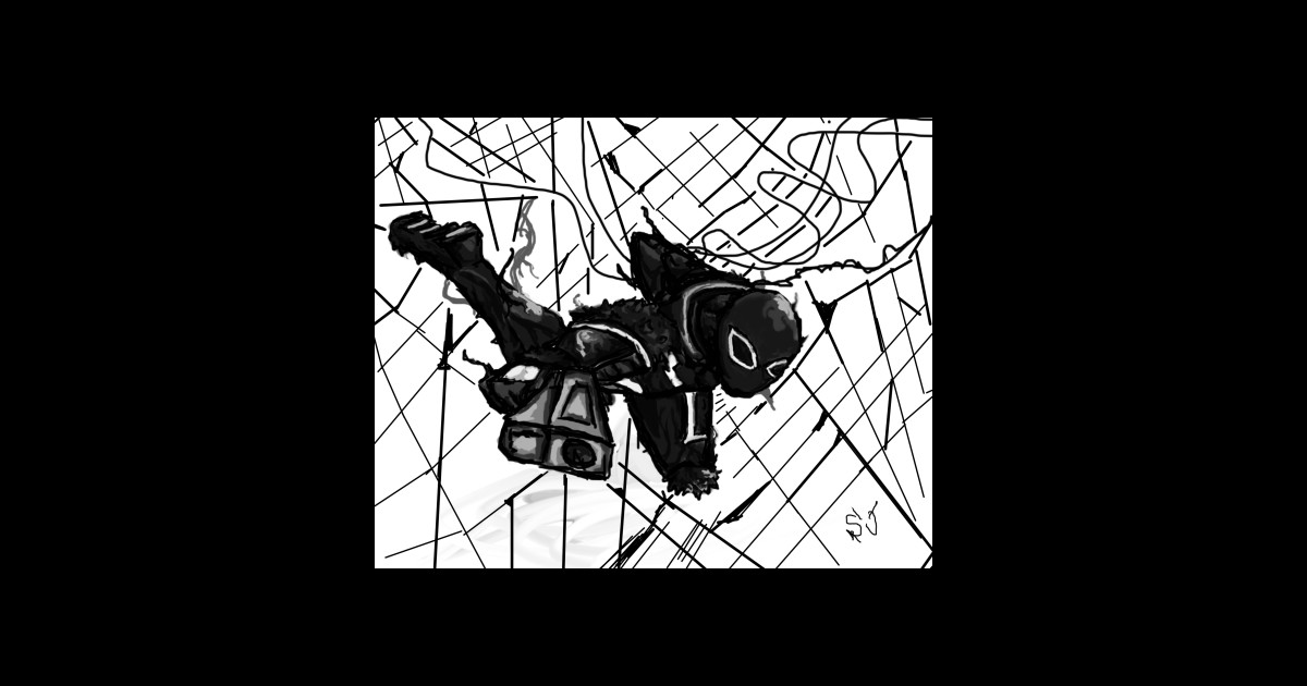 Agent Venom, Tangled Webs - Spider Man - Sticker | TeePublic