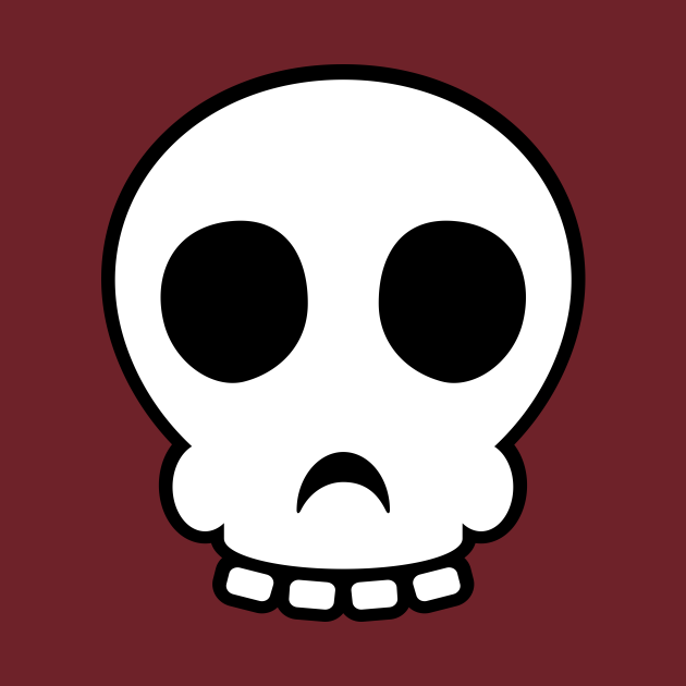 Goofy skull - Skull - T-Shirt | TeePublic
