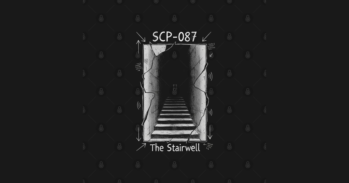 SCP 087 - Scp Foundation - T-Shirt | TeePublic