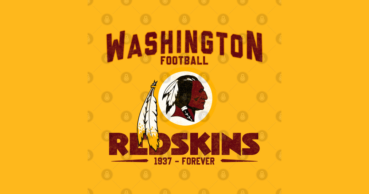 Vintage - Washington Redskins 1937 Forever - Washington Redskins - T ...