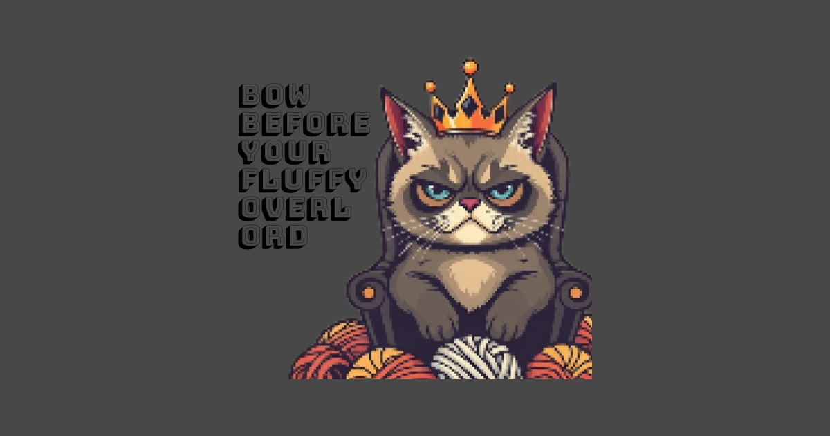 Pixel Art Grumpy Cat - Funny Cat - T-Shirt | TeePublic