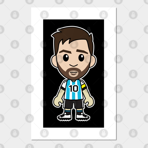 Chibi Lionel Messi - Messi - Posters and Art Prints | TeePublic