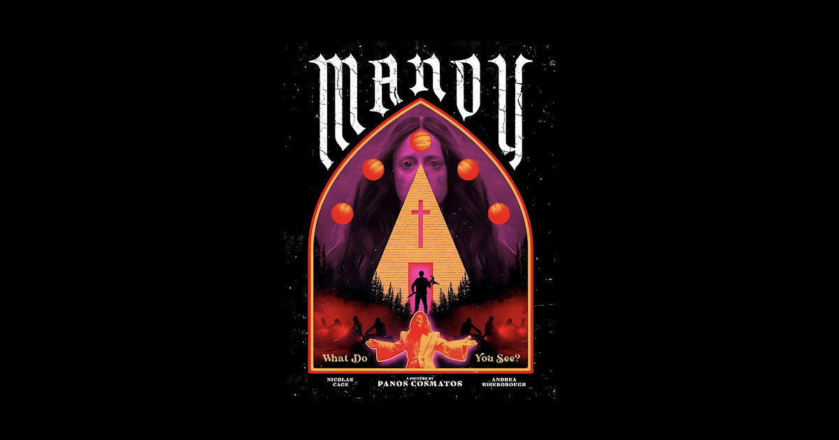 Mandy 2018 Movie Design - Mandy 2018 Movie Design - Sticker | TeePublic