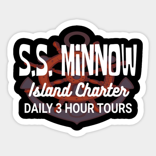 ss minnow tour - Gilligans Island - Sticker | TeePublic