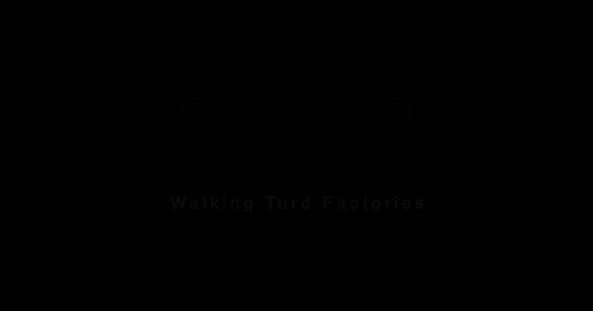 Walking Turd Factories - Poop - Sticker | TeePublic