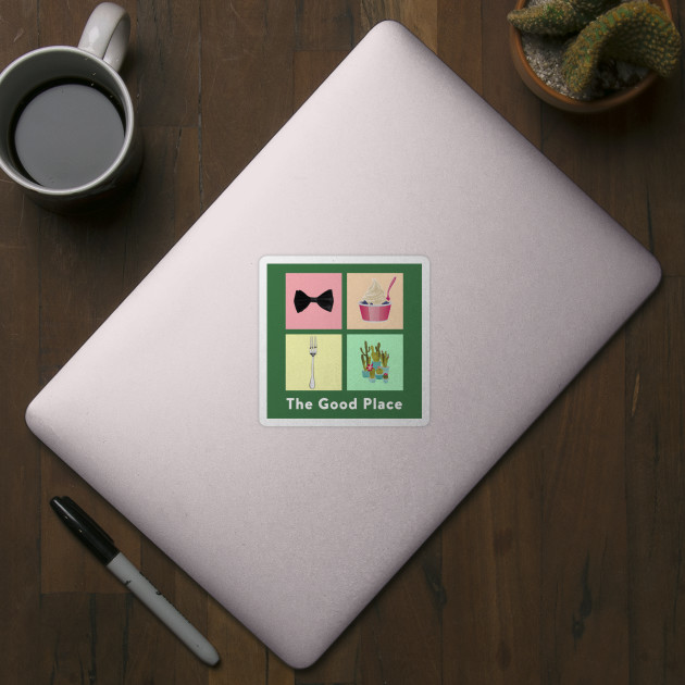 the good place- aesthetic - The Good Place - Sticker | TeePublic
