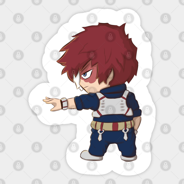 TODOROKI - My Hero Academia - Sticker | TeePublic
