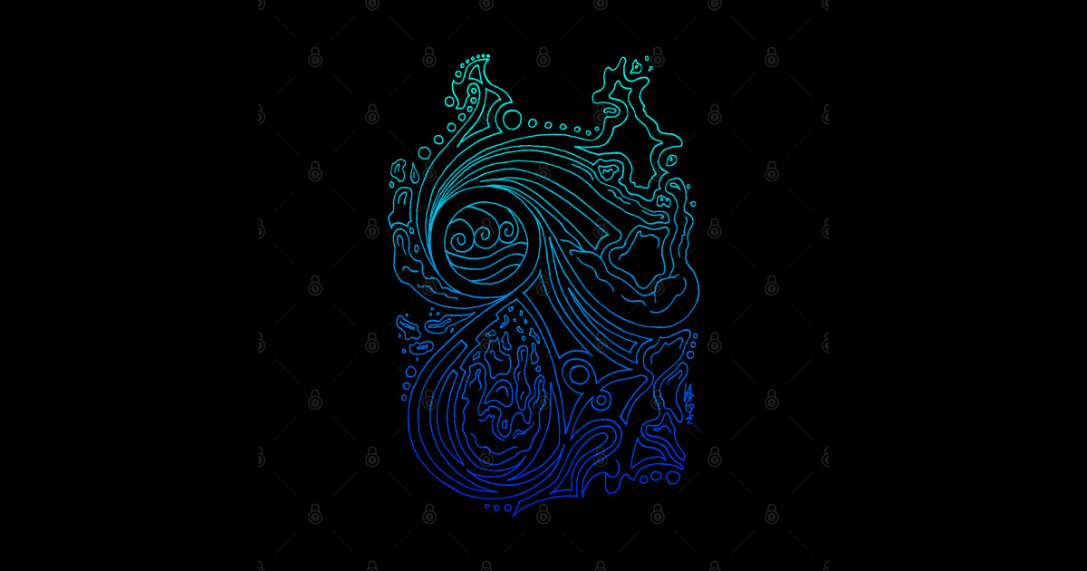 Water Spirit. - Avatar The Last Airbender - T-Shirt | TeePublic