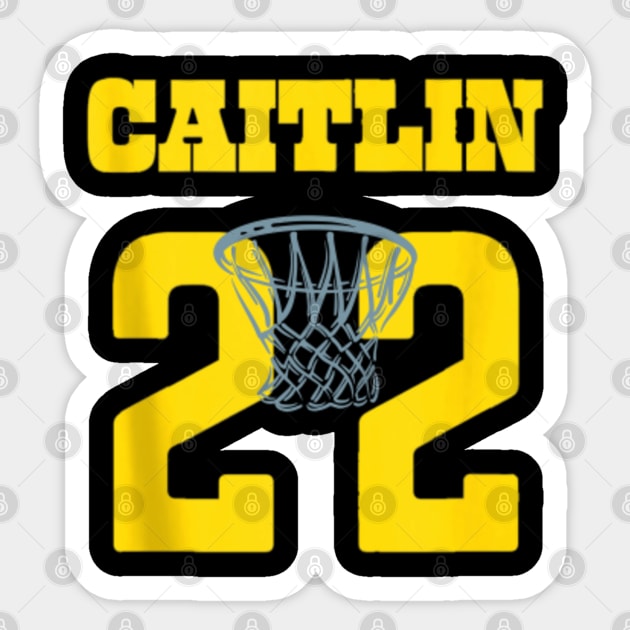 caitlin clark 22 - Caitlin Clark 22 - Sticker | TeePublic