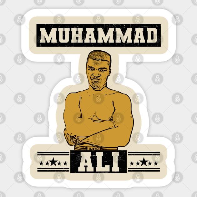 Muhammad Ali | Legend - Muhammad Ali - Sticker | TeePublic