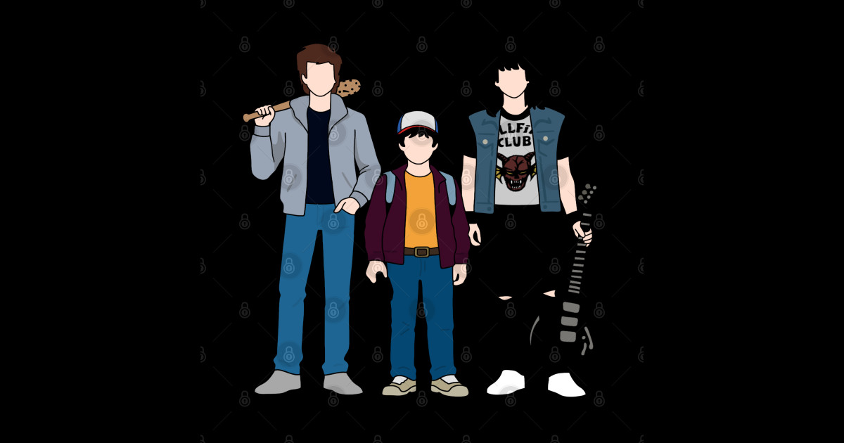 Steve, Dustin and Eddie (Stranger Things) - Stranger Things - Phone ...
