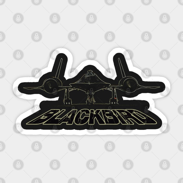 Blackbird SR 71 - Blackbird Sr 71 - Sticker | TeePublic