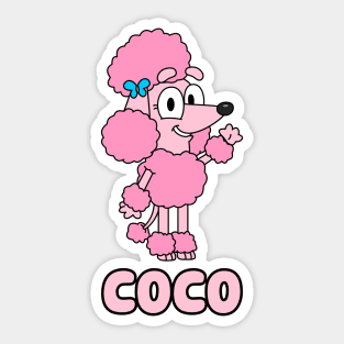 coco on bluey