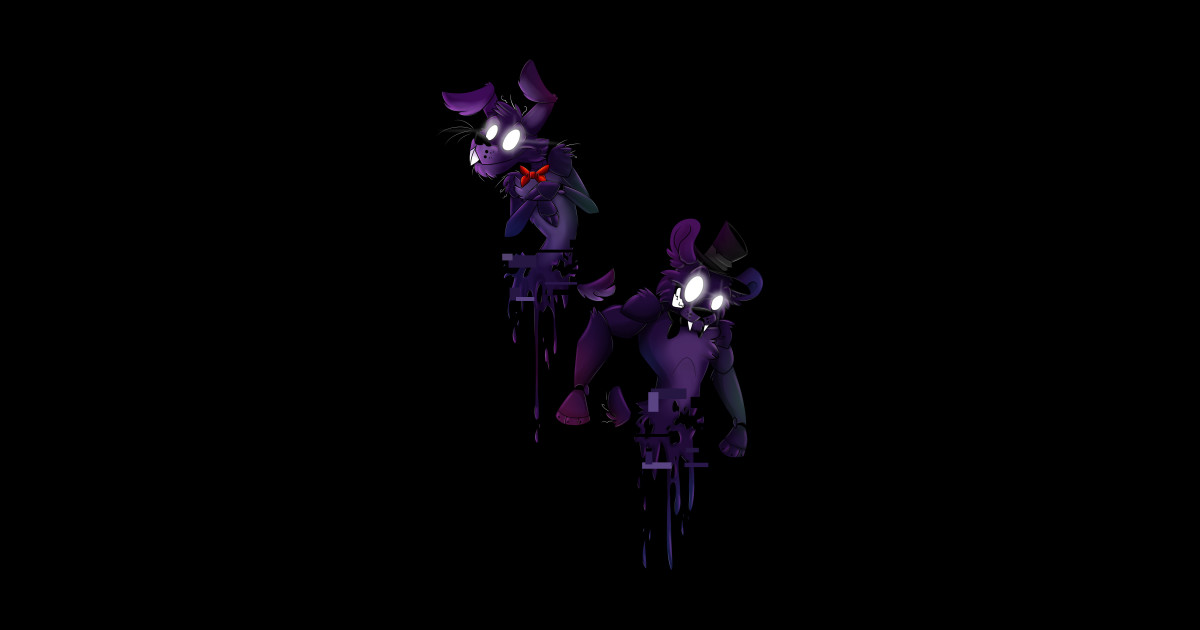 FOLLOW ME FnaF Shadow Animatronics Shirt Design - Five Nights At ...