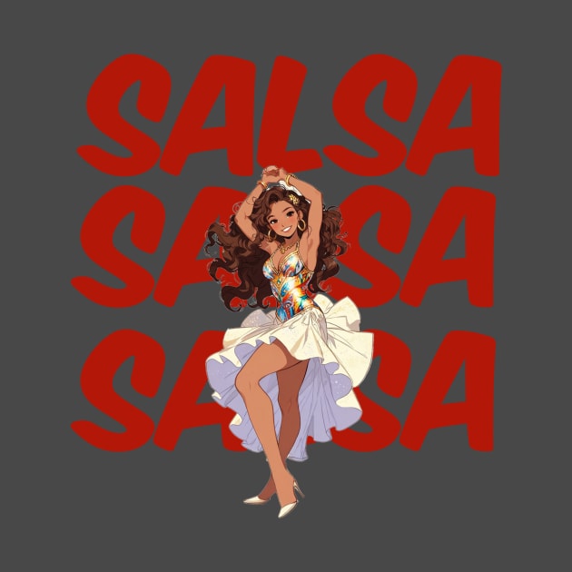 SALSA LATIN WOMAN DANCER GIF - Salsa Latin Woman Dancer Gif - T-Shirt ...