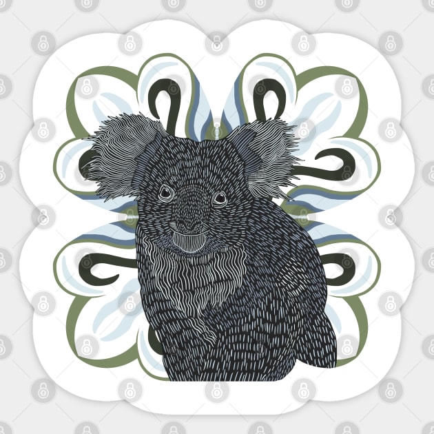 Cute Koala Design - Cute Koala - Sticker | TeePublic