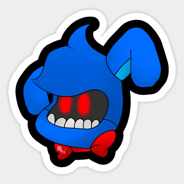 Tiny Withered Bonnie - Five Nights At Freddys - Sticker | TeePublic