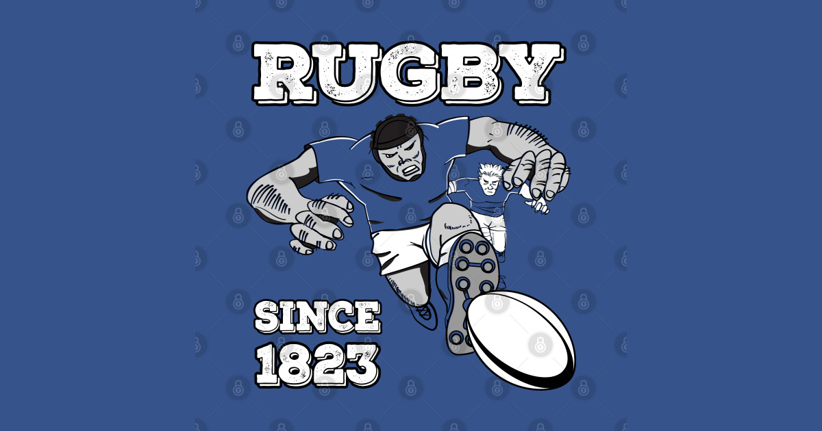 Rugby Comic Style Player - Rugby Kids Gift - T-Shirt | TeePublic
