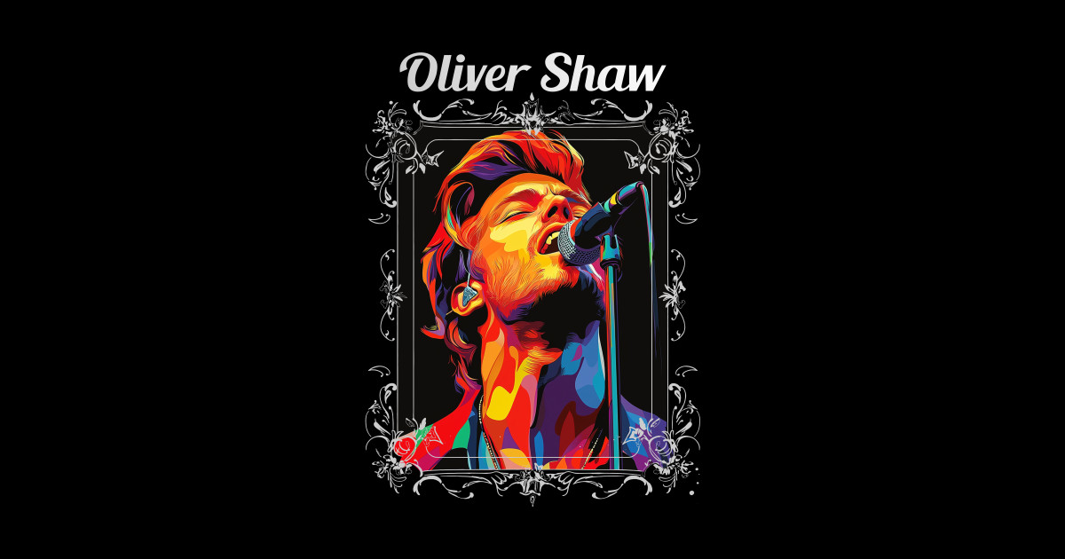 OLIVER SHAW MUSICIAN FAN ART - Oliver Shaw Musician Fan Art - Sticker ...