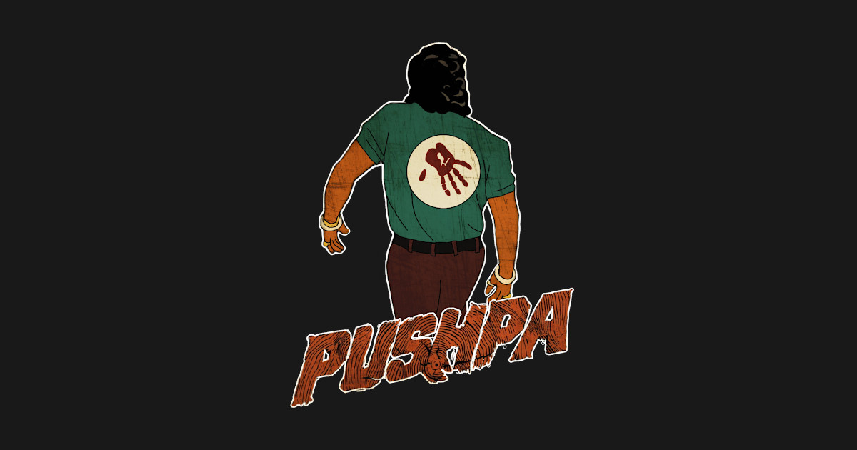 Pushpa 2 Allu Arjun - Movie Art - T-Shirt | TeePublic