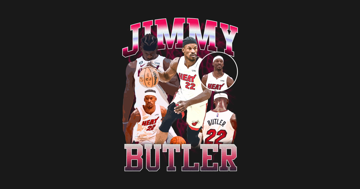 Jimmy Butler vintage - Jimmy Butler - T-Shirt | TeePublic