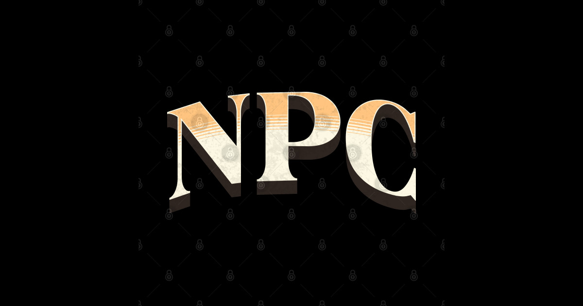 NPC - Rpg Game - Sticker | TeePublic