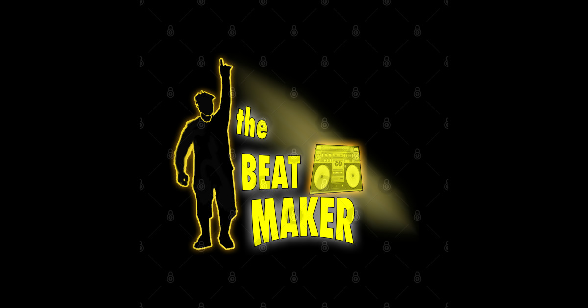 The Beat Maker - Hip Hop Culture - Sticker | TeePublic