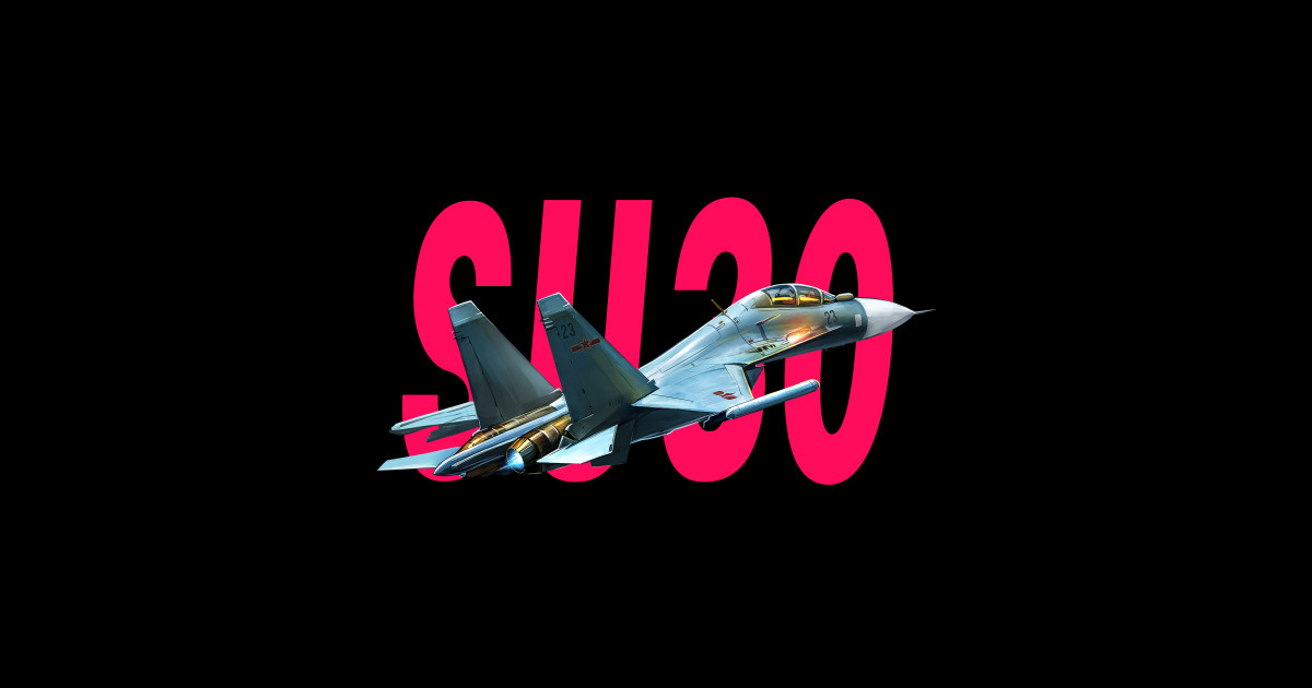 Sukhoi Su-30 fighter - Fighter Su 30 Sukhoi - Posters and Art Prints ...