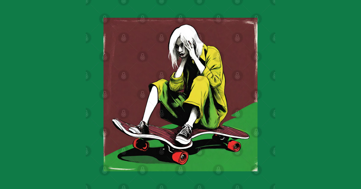 greed and fear ecosystem - Skateboard - T-Shirt | TeePublic