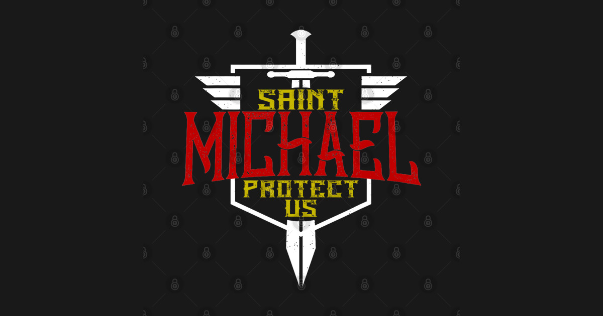 Saint Michael the Archangel - Saint Michael - T-Shirt | TeePublic