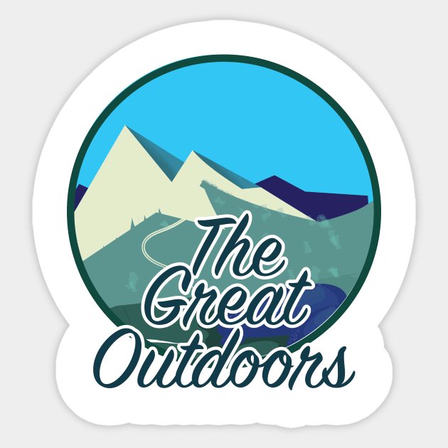 The Great Outdoors - The Great Outdoors - Sticker | TeePublic