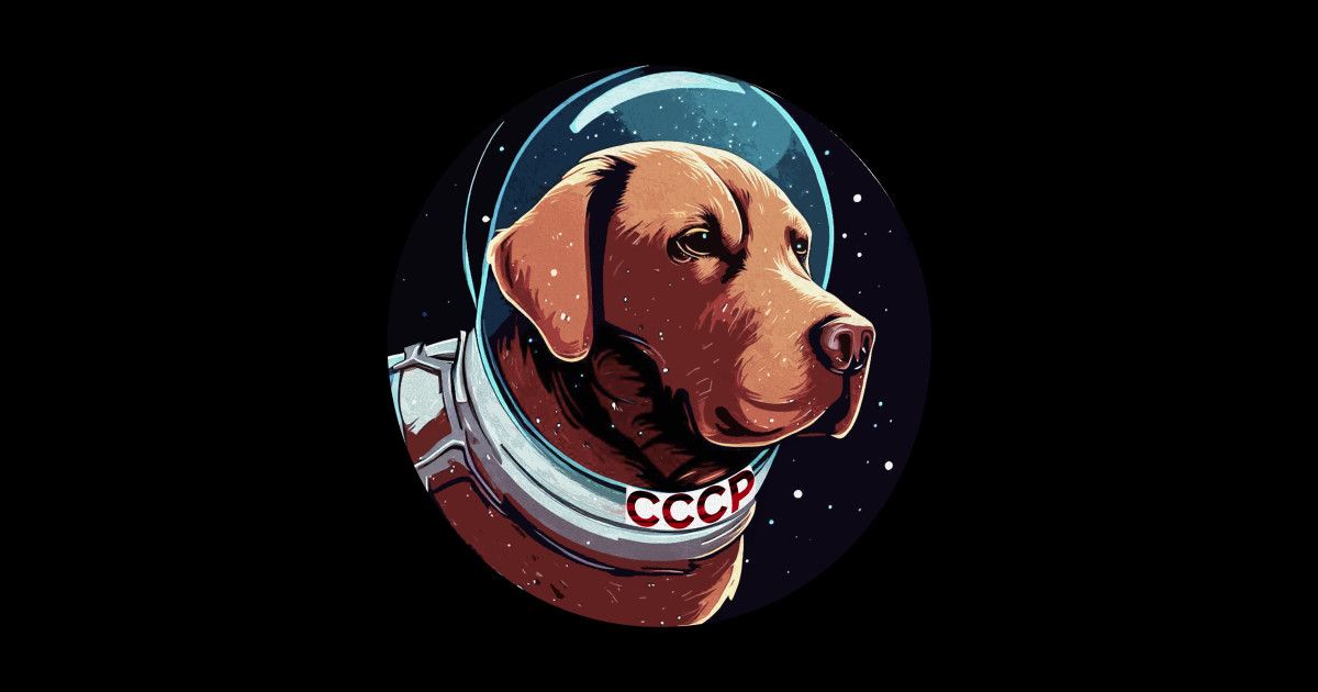 Cosmo the Spacedog - Cosmo - Sticker | TeePublic