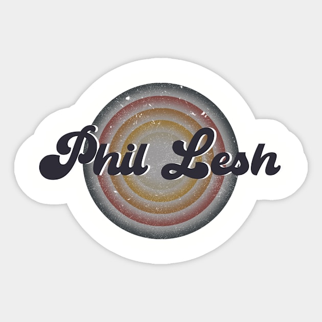 phil lesh // vintage style - Phil Lesh - Sticker | TeePublic