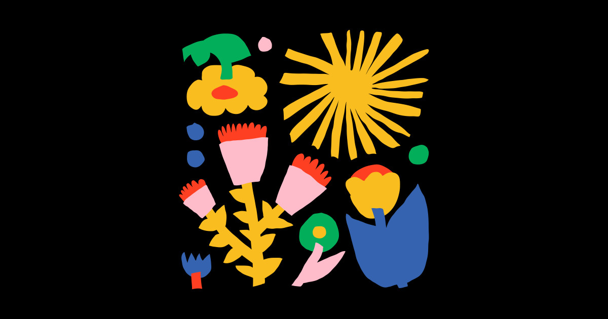 Fred - Abstract Collage No1 - Collage - Sticker | TeePublic