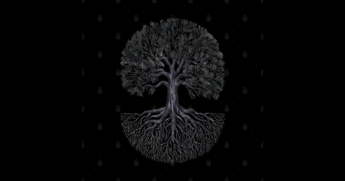 Rooted in Strength: Tree of Life - Tree Of Life - Sticker | TeePublic
