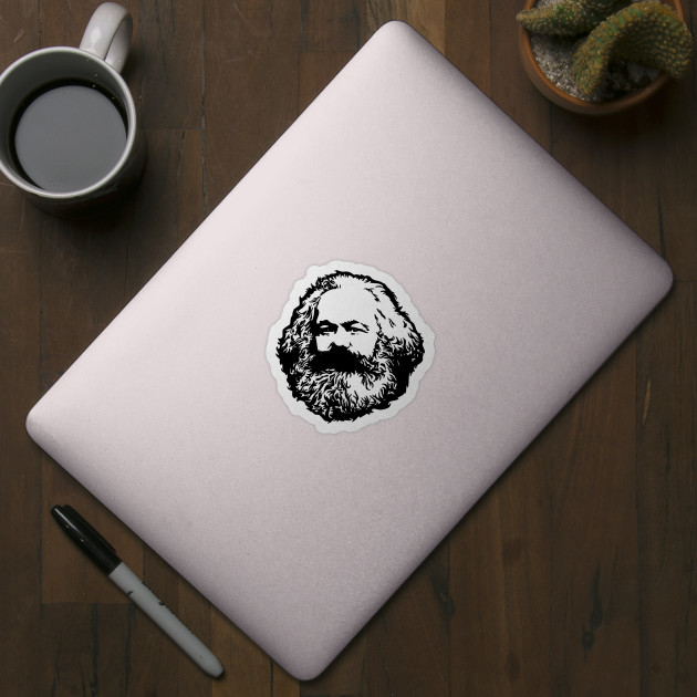 Karl Marx - Karl Marx - Sticker | TeePublic